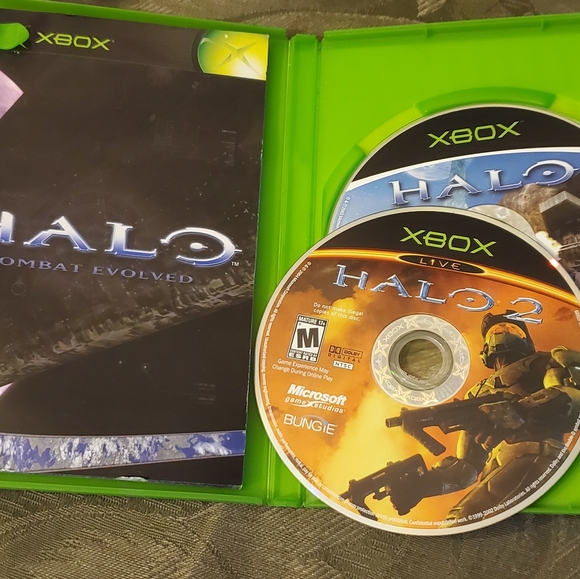 Xbox | Other | Xbox Halo Combat Evolved And 2 Disc | Poshmark